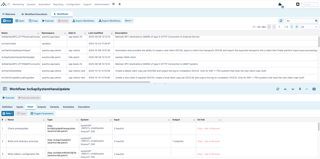 Avantra platform | Business value through SAP operations automation