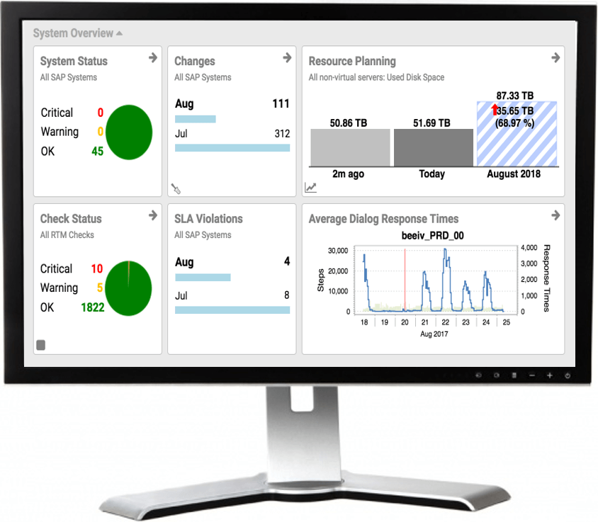 Fresh Monitoring Experience with Actionable Analytics for SAP Systems